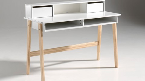 complete slaapkamer Kiddy met nachtkast, kast en bureau met opzet ...