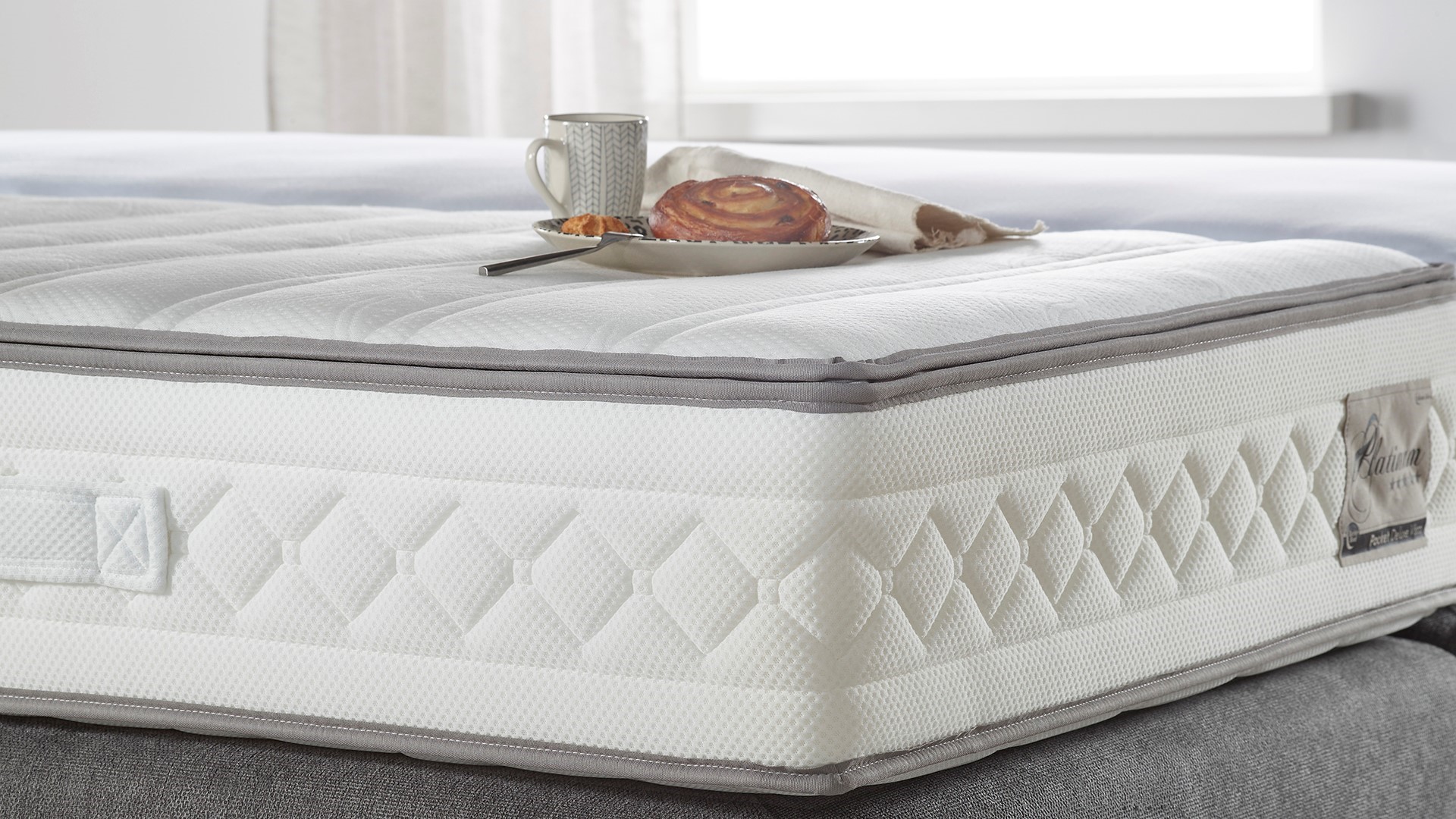 pocketveermatras Platinum Pocket Deluxe Visco | Beter Bed