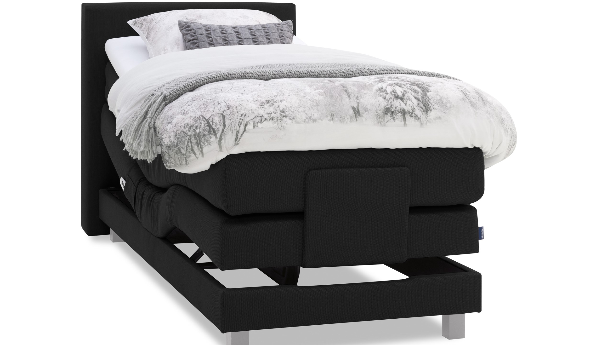 boxspring Arendal Tunn verstelbaar met gestoffeerde matras 1-persoons ...
