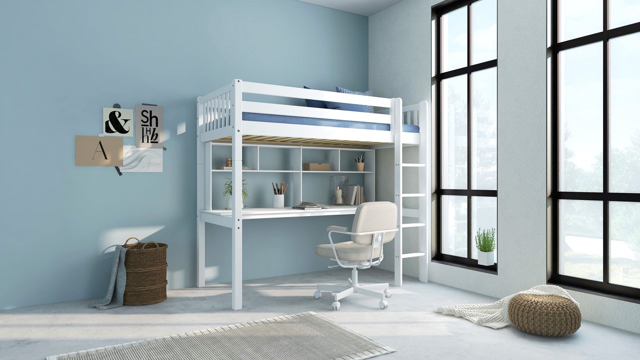 Hoogslaper Kris met bureau en opzet